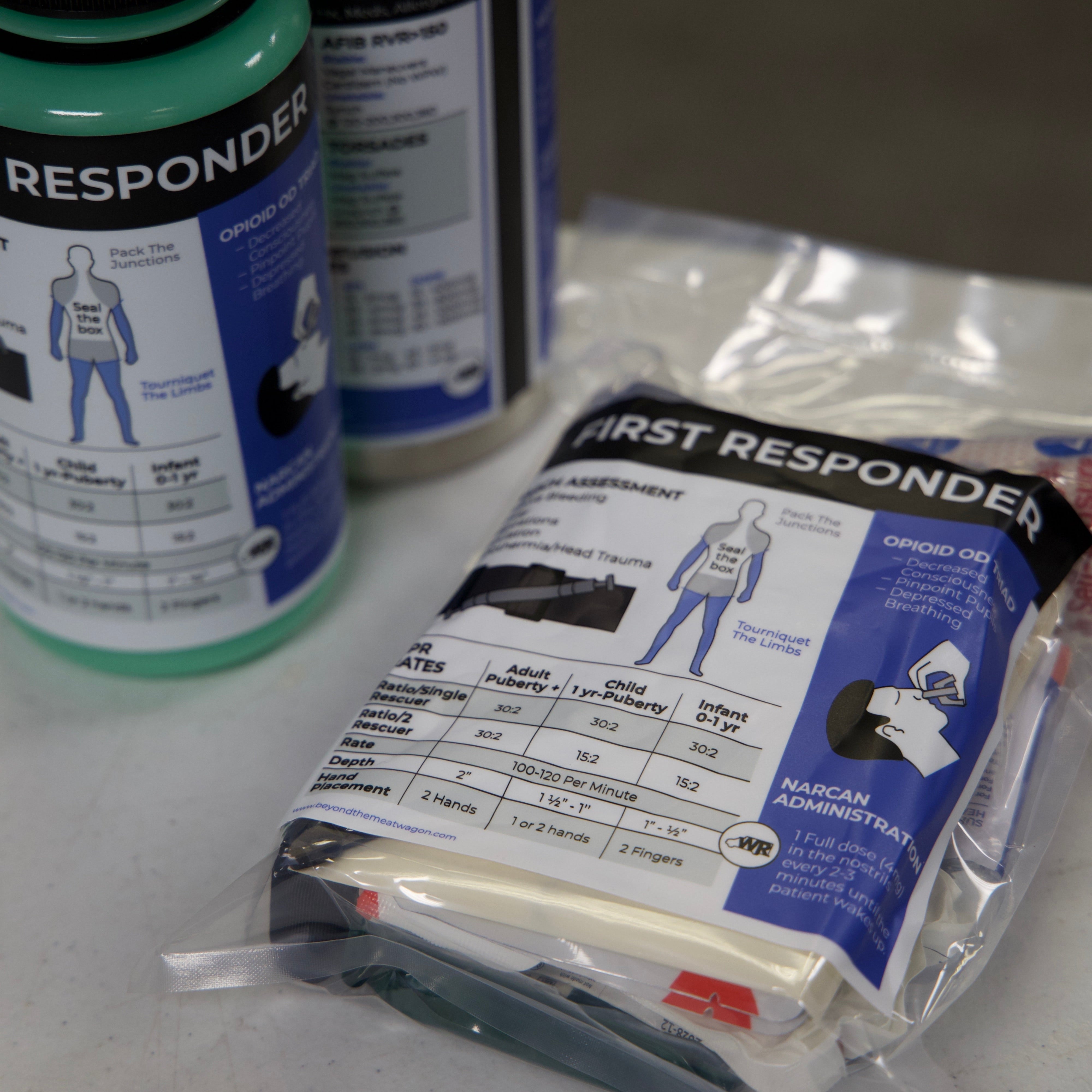 First Responder Medical Reference Stickers – Beyond The Meat Wagon